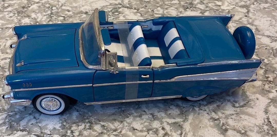 Chevy 57 Bel Air Toy Car - Etsy