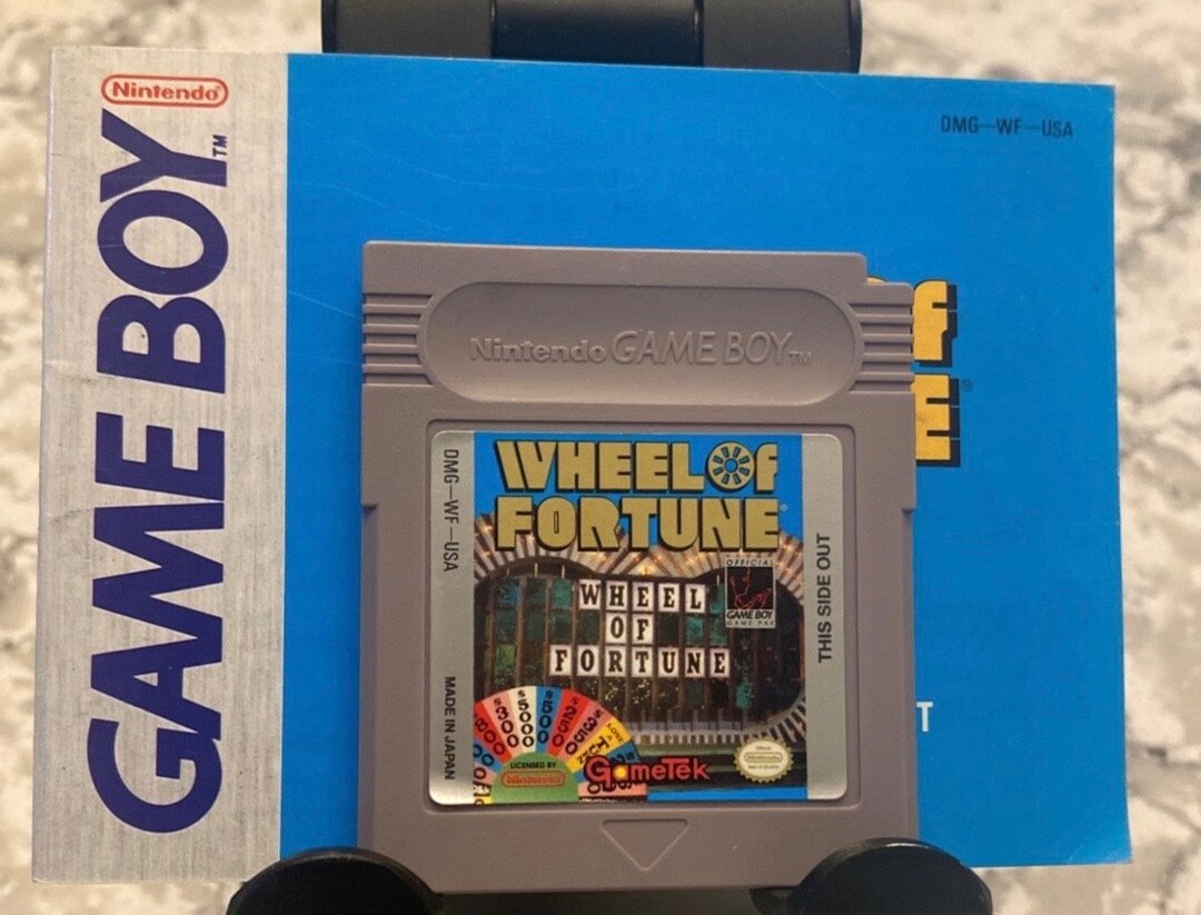 Wheel of Fortune for Nintendo Gameboy - Etsy