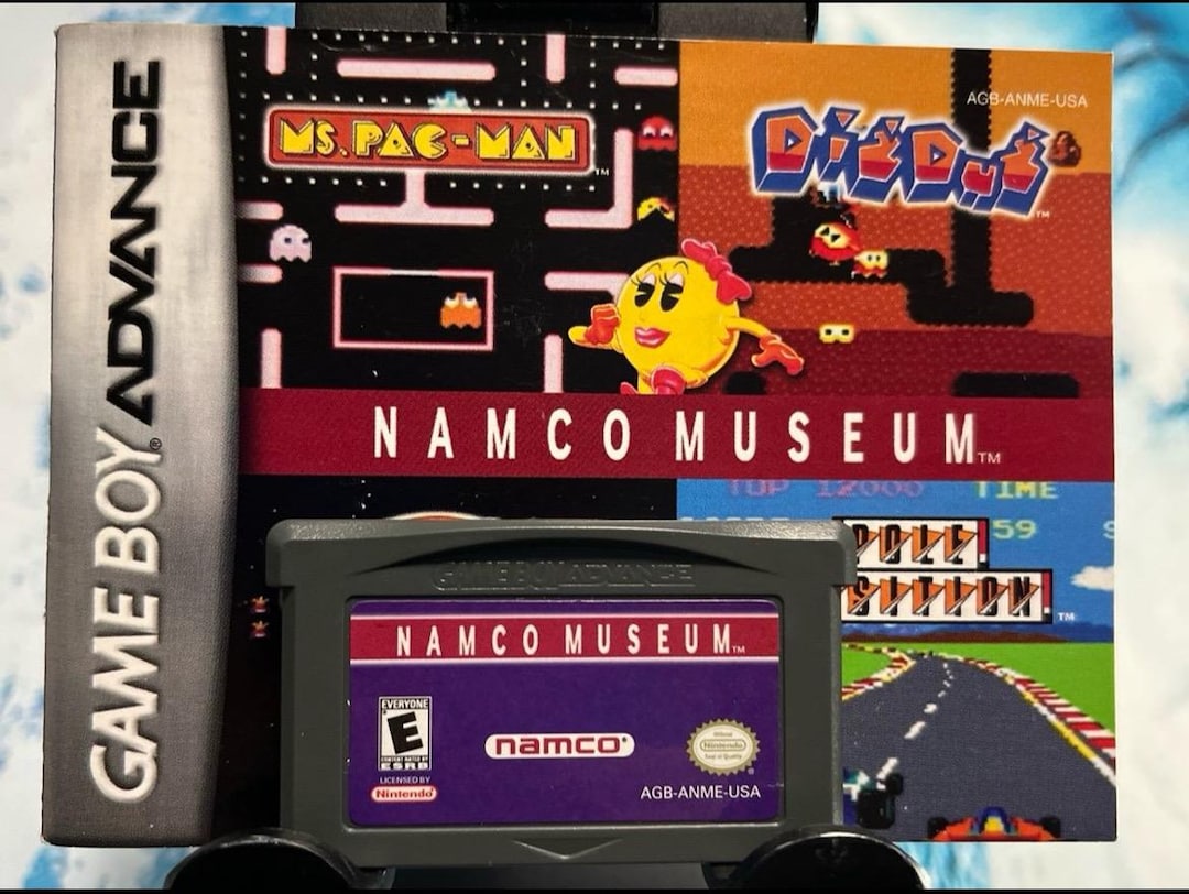 Namco Museum Nintendo Gameboy Advance - Etsy