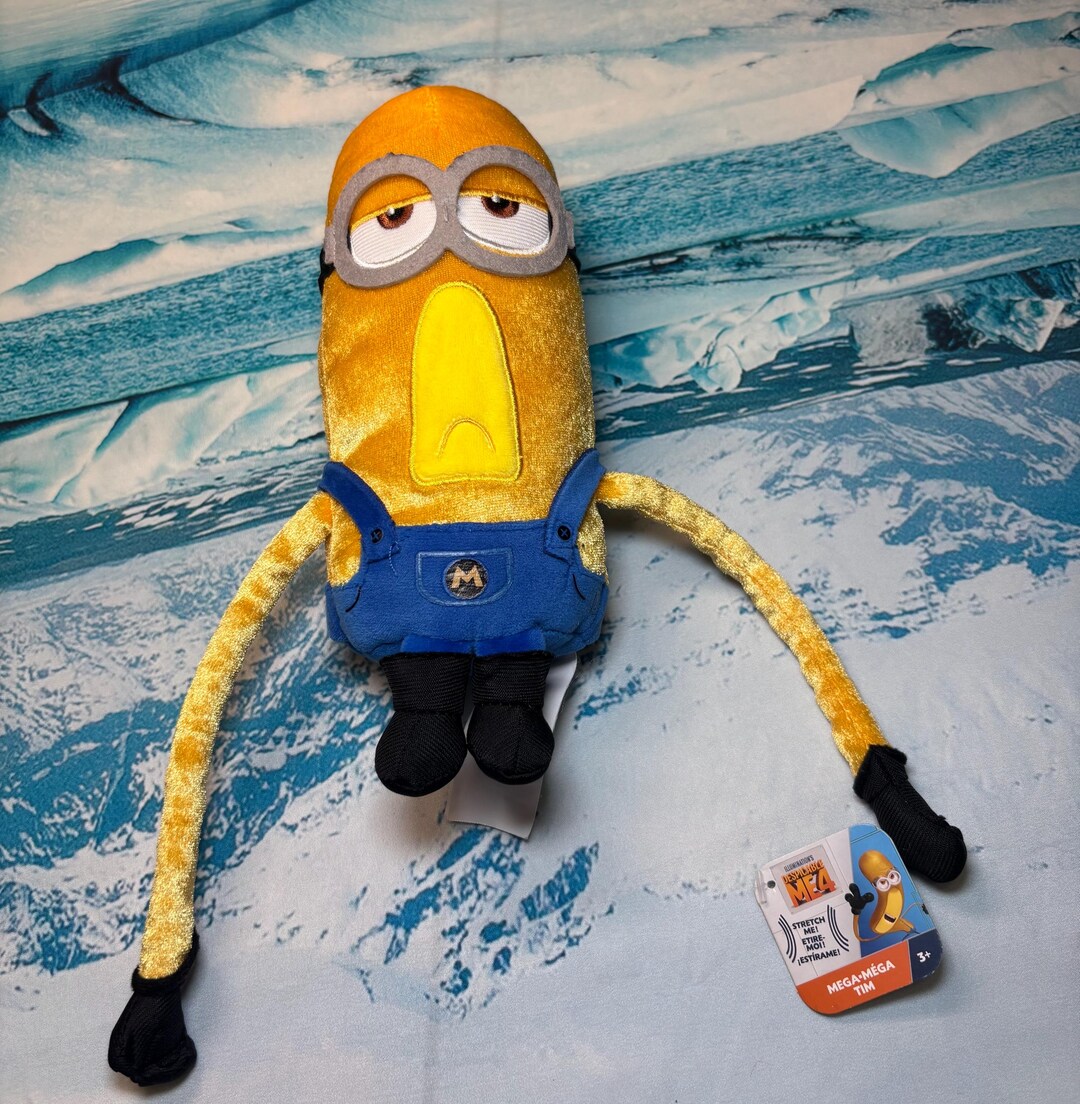 Mega Tim Minion Plush - Etsy