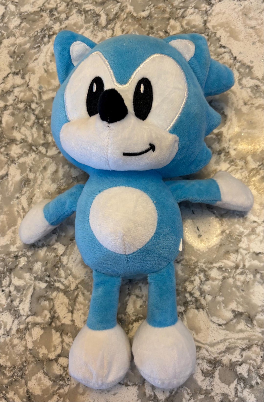 Light Blue Sonic Plush - Etsy