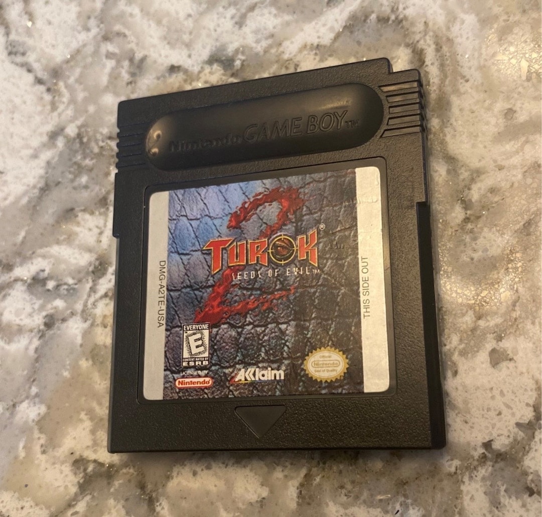 Turok 2 Seeds of Evil for Nintendo Gameboy Color - Etsy