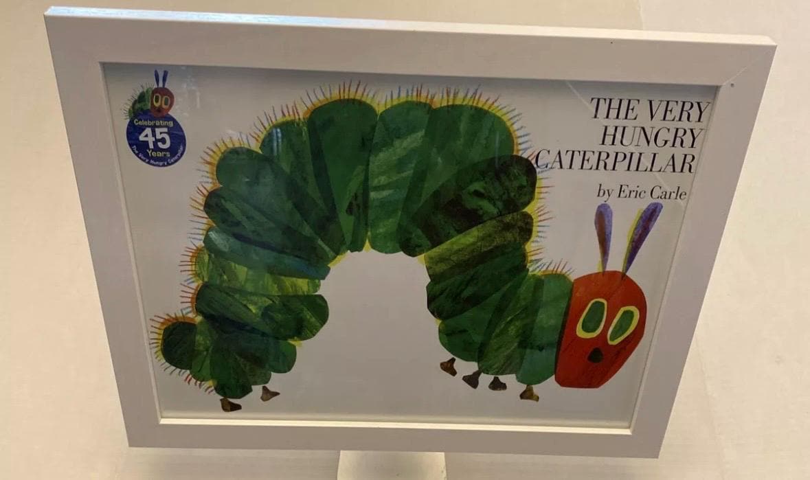 The Very Hungry Caterpillar Frame - Etsy