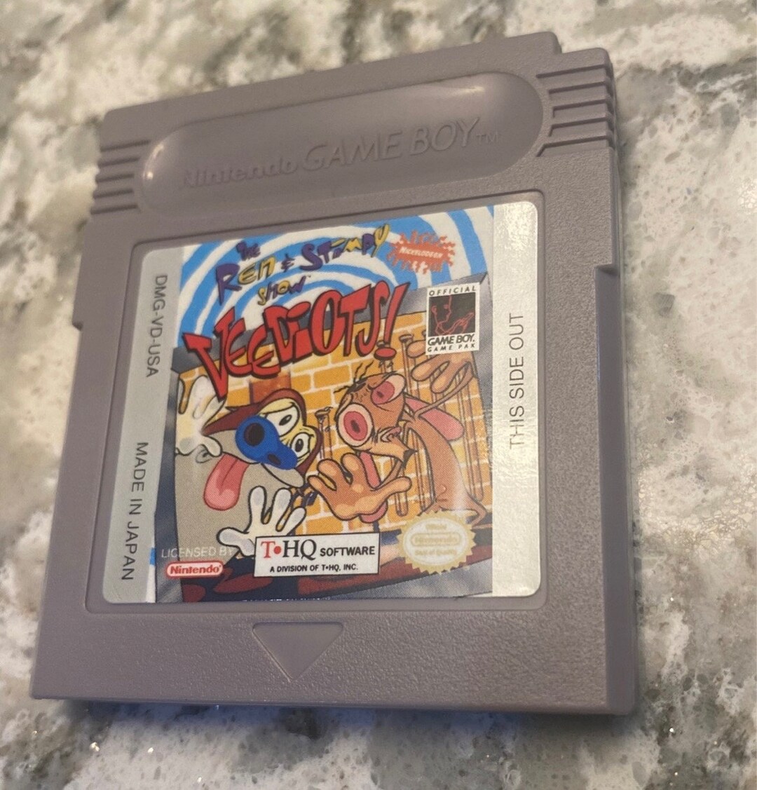The Ren and Stimpy Show Veediots for Nintendo Gameboy - Etsy