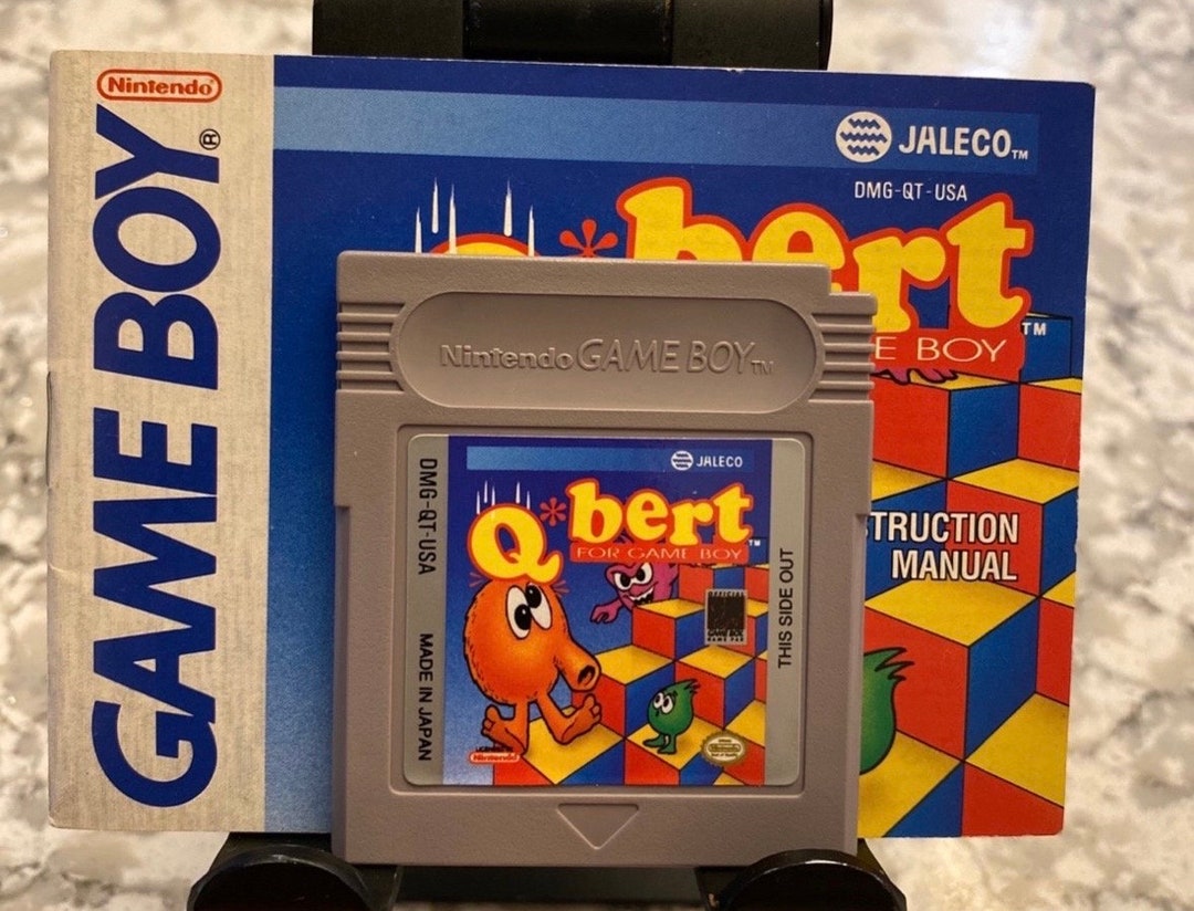 Qbert for Game Boy (nintendo Game Boy, 1992) - Etsy
