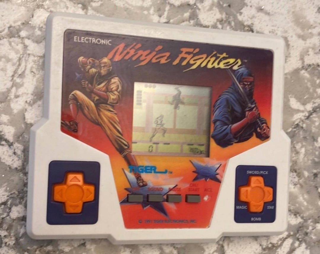 Ninja Fighter Handheld Game - Etsy