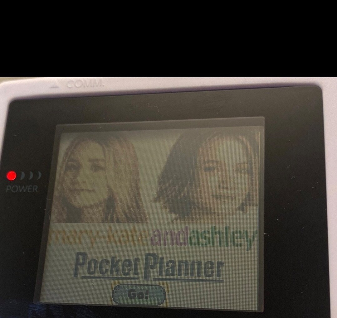 Mary-kate and Ashley Pocket Planner for Nintendo Gameboy Color - Etsy