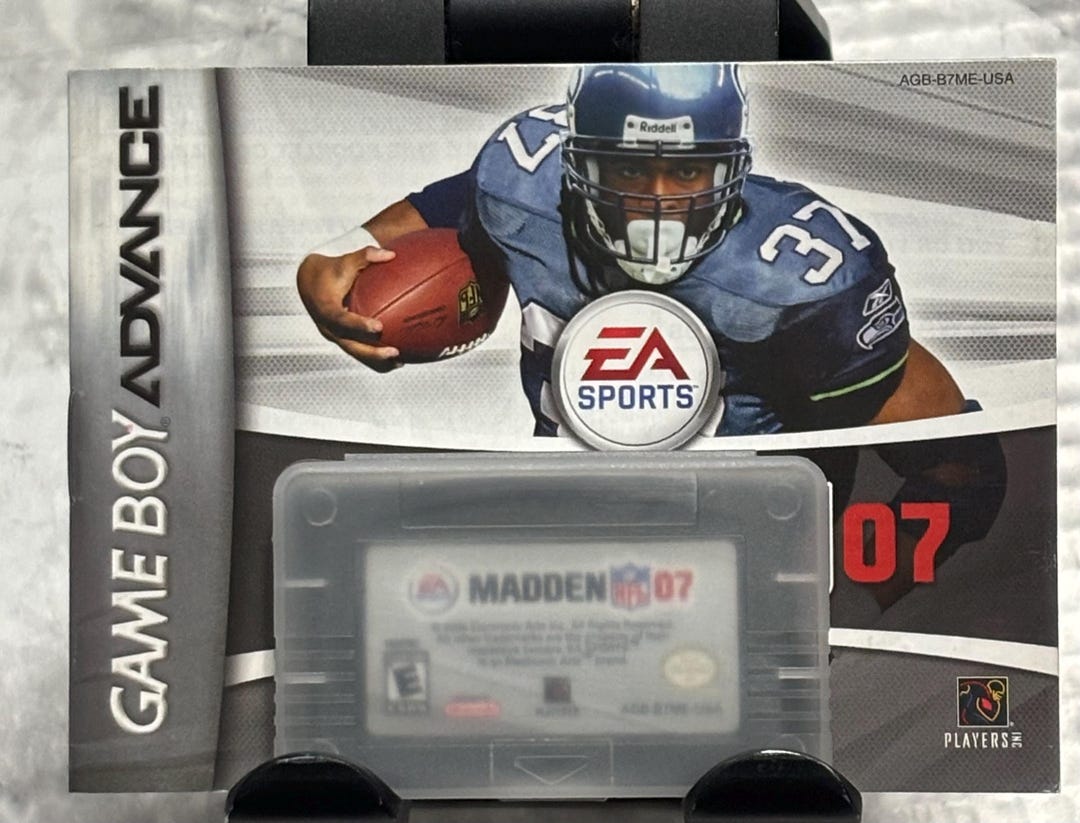 Madden 2007 Gameboy Advance - Etsy