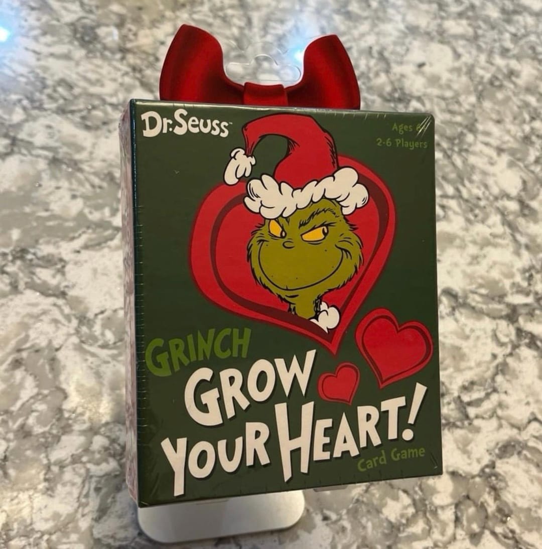 Grinch Grow Your Heart Game - Etsy
