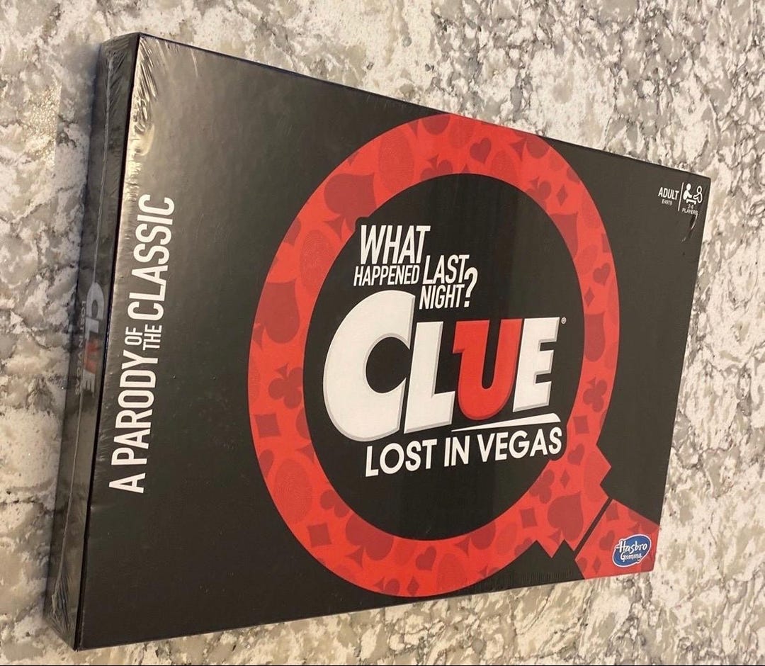 Clue What Happened Last Night? Lost in Vegas - Etsy