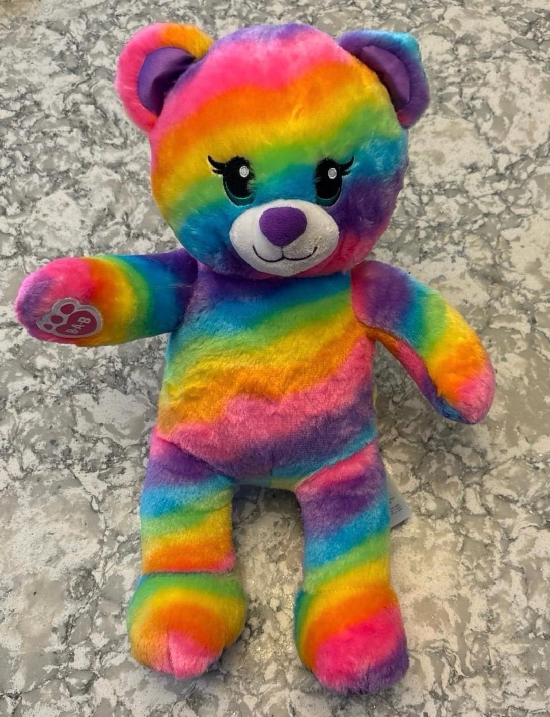 Rainbow Build-a-bear Plush - Etsy