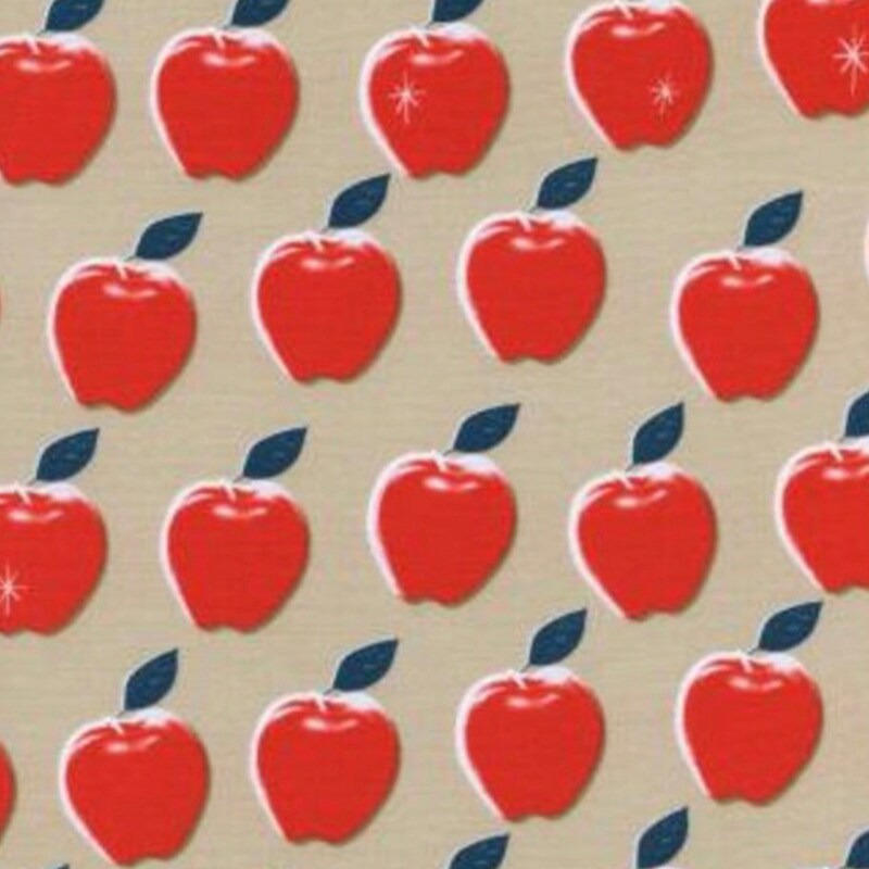 Melody Miller Ruby Star Fabric - Etsy