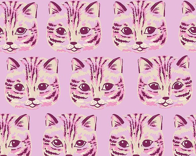 Ruby Star Society Reading Nook Meow Meow Cats Macaron FQ HTF Sarah ...