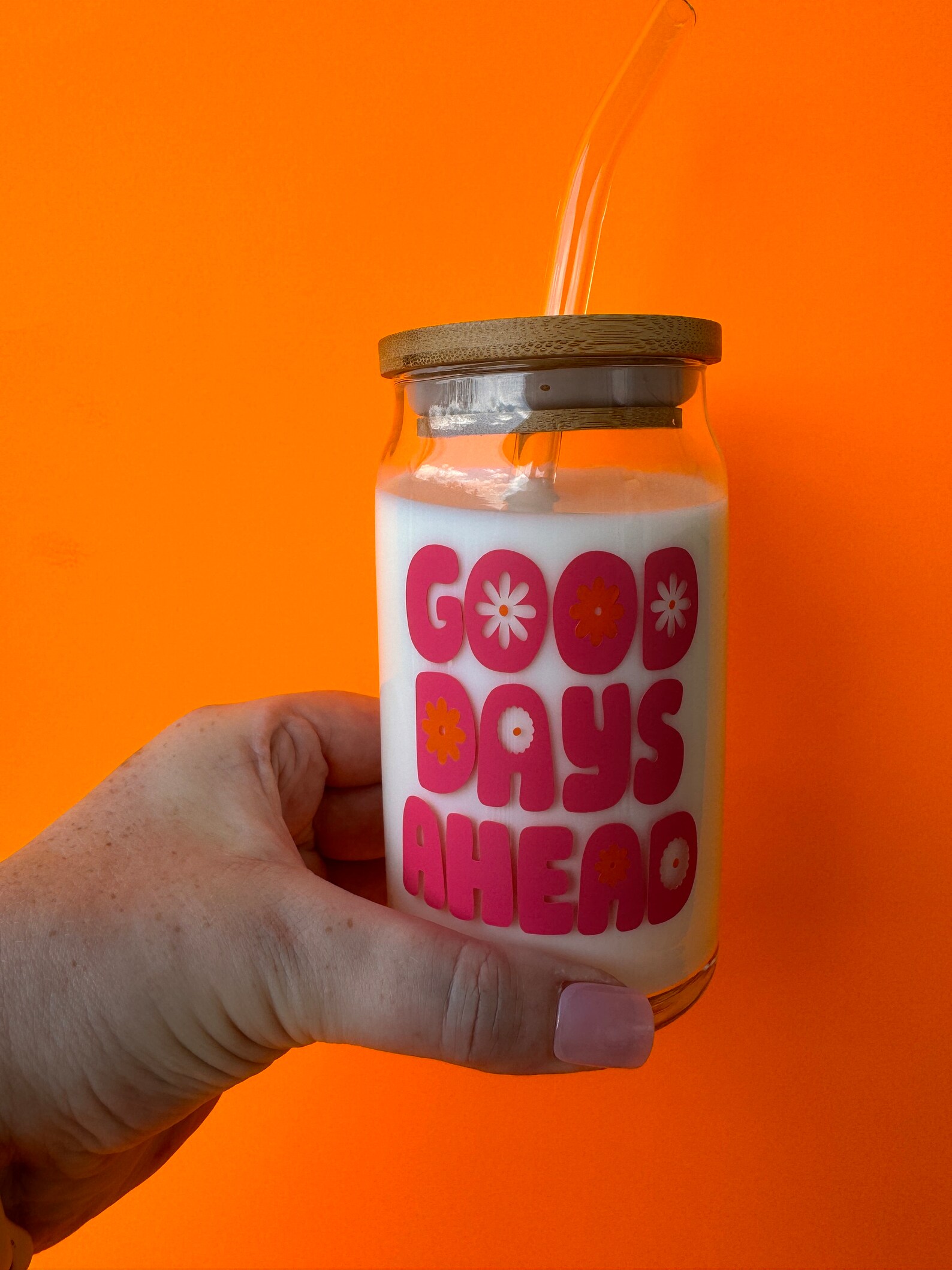Good Days Glass, Mental Health Cup, Favorites, 16oz Tumbler, Iced ...