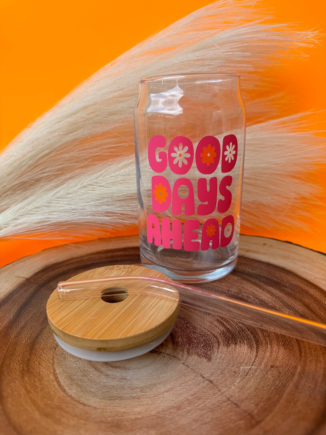 Good Days Glass, Mental Health Cup, Favorites, 16oz Tumbler, Iced ...