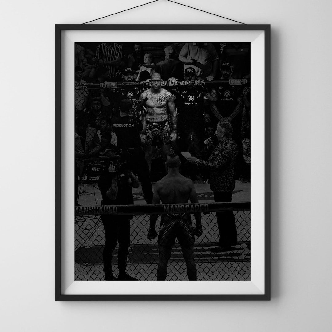 Alex Pereira "chama" Poster, Alex Pereira Wall Art,poster Print Only ...