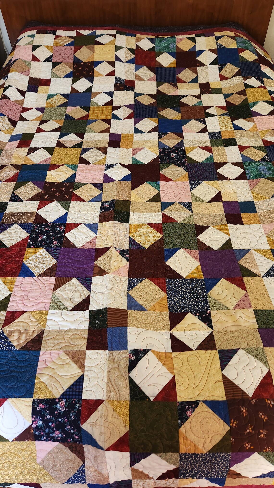 Hidden Stars Full Sized Handmade Quilt - Etsy