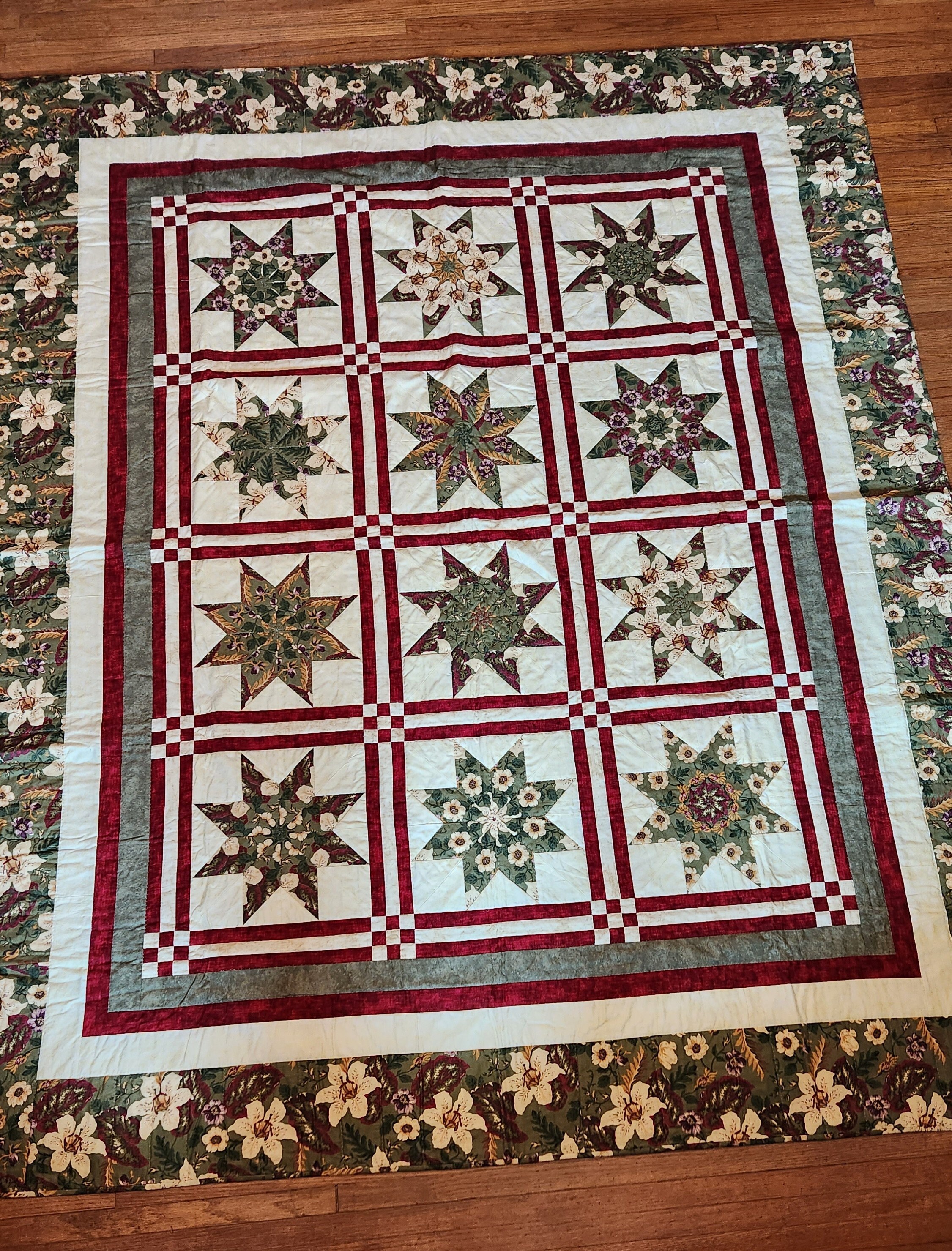 Lemoyne Stack and Wack Star Full Sized Handmade Quilt - Etsy