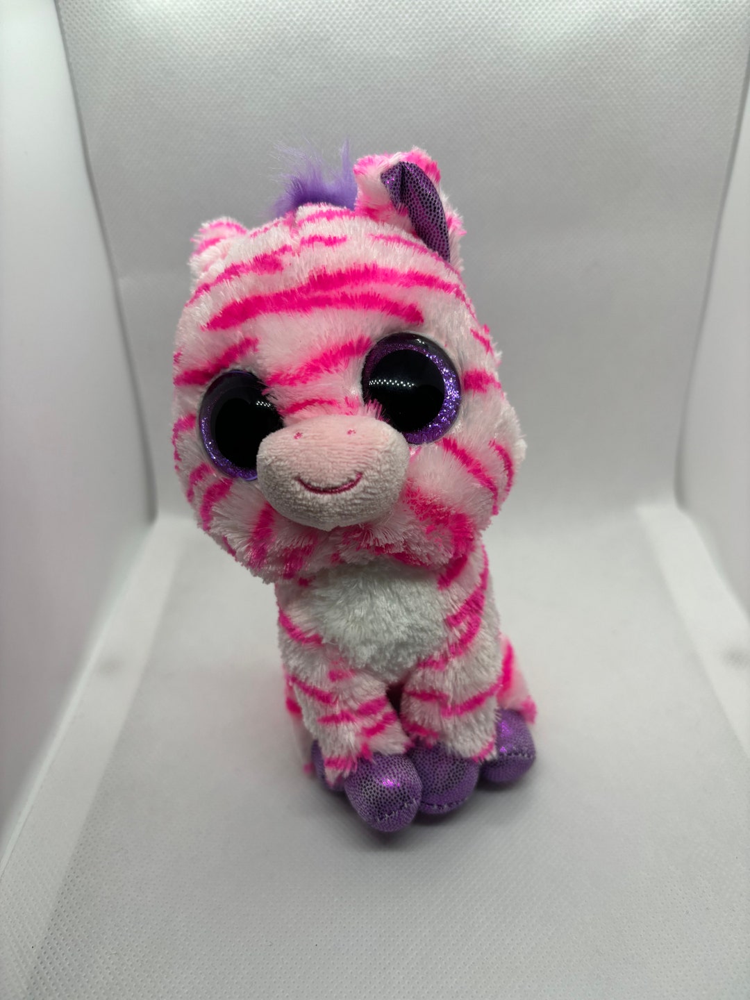 Ty 6 Beanie Boo: Zazzy the Zebra claire's Exclusive - Etsy
