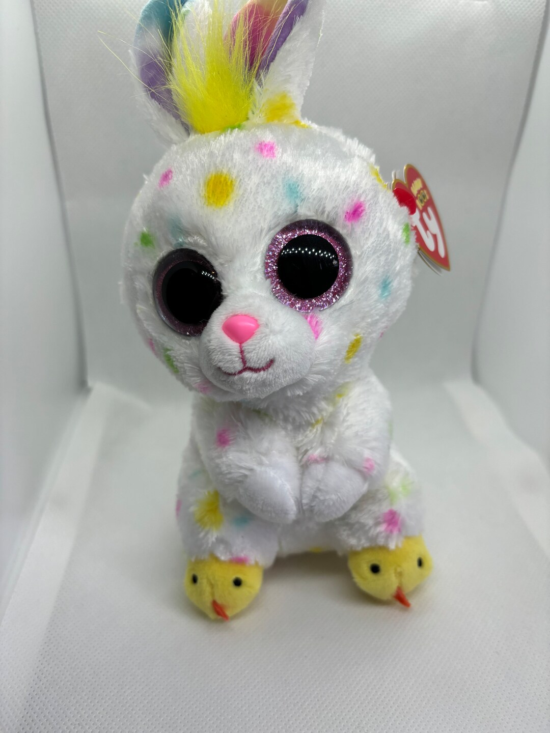 6 Ty Easter Beanie Boo: Dusty the Rabbit - Etsy