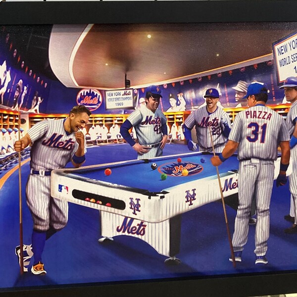 New York Mets Paintings - Etsy