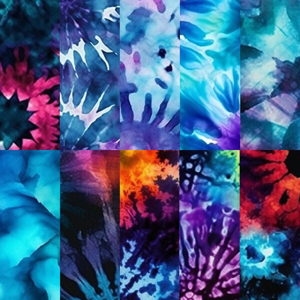 Modern Tie Dye - Etsy