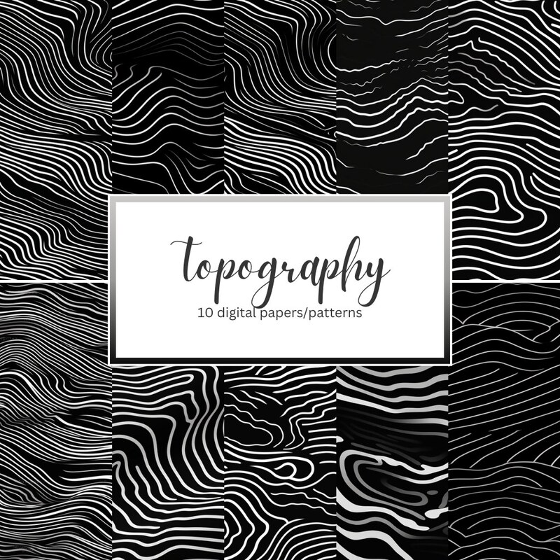 Topography - Etsy