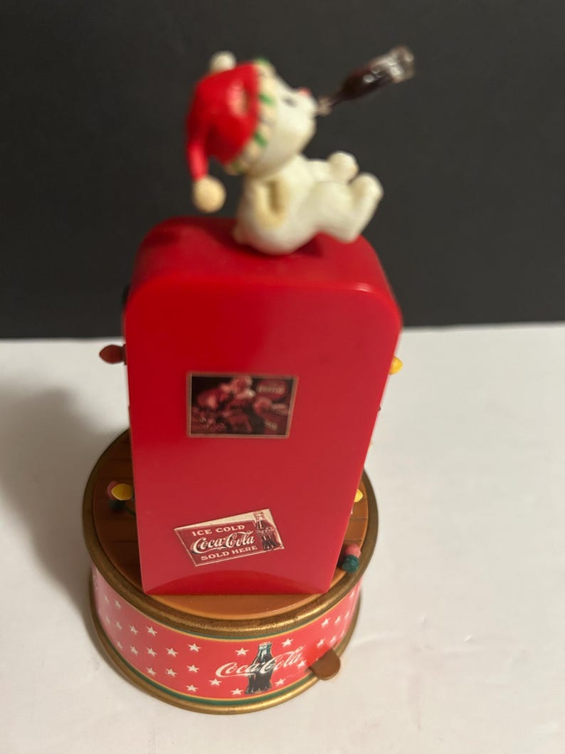 1995 the Coca-cola Co. Animated Music Box "i'd Like to Buy the World a ...