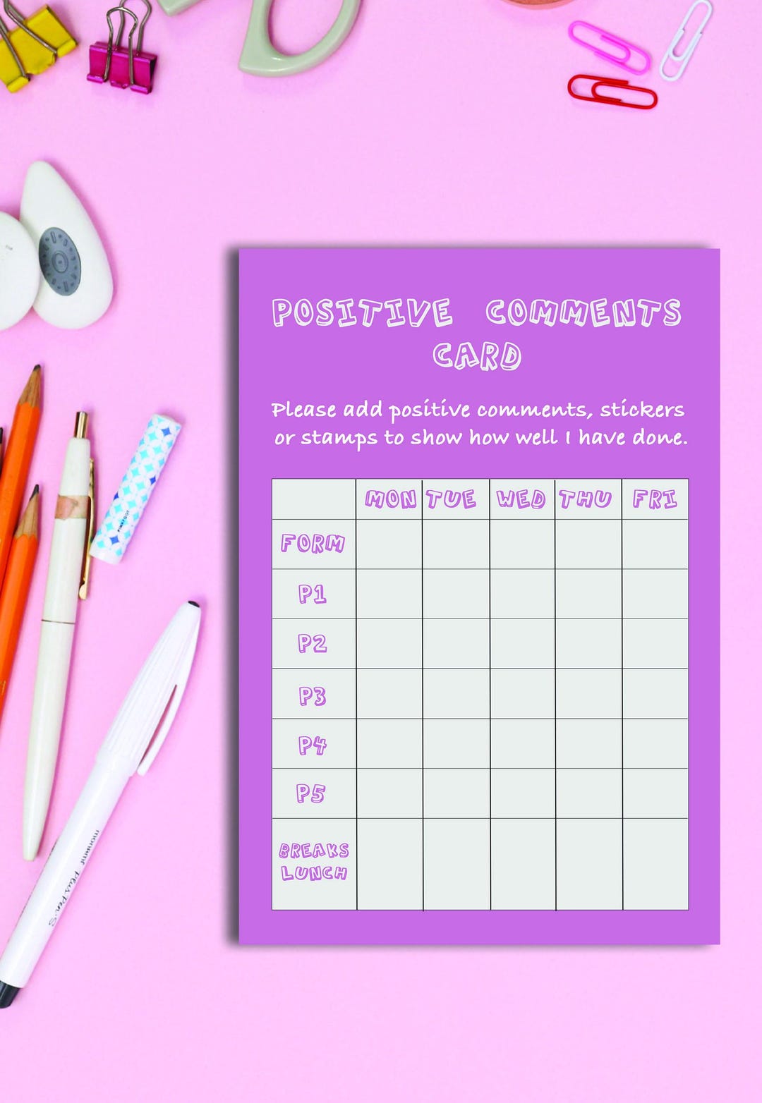 Printable Reward Cards, Good Behaviour Coupons for Students, Homeschool ...