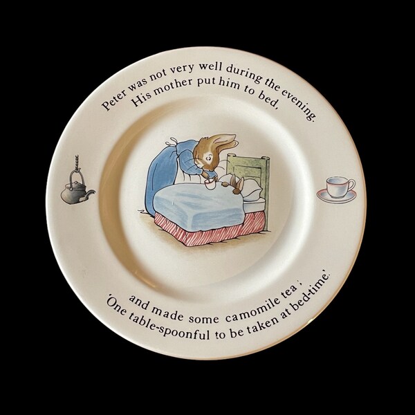 Wedgwood Beatrix Potter Plate - Etsy