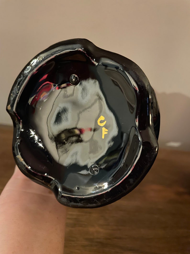 Antique Jackfield Pottery or Jackfield Style Pitcher Jug Shropshire or ...