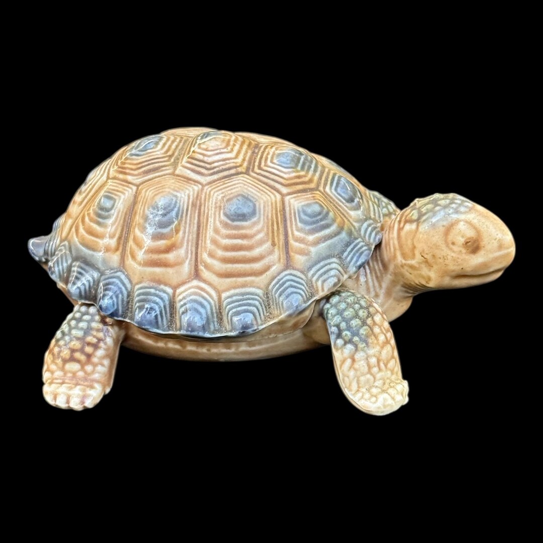 Sweet Little Vintage Wade Tortoise Trinket Box - Etsy Australia