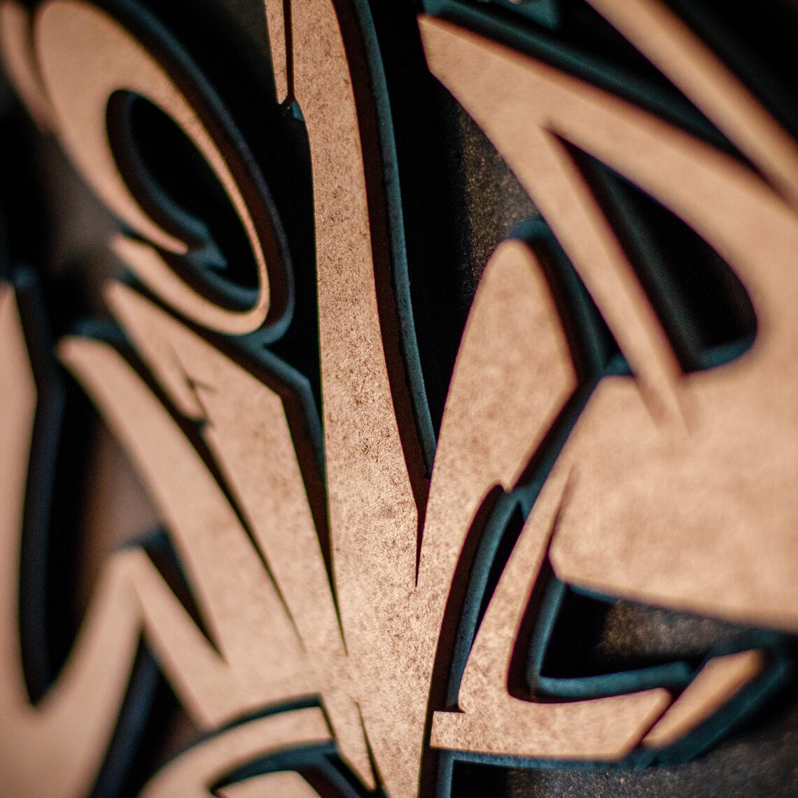 Laser Cut "wild" in Graffiti Style. - Etsy