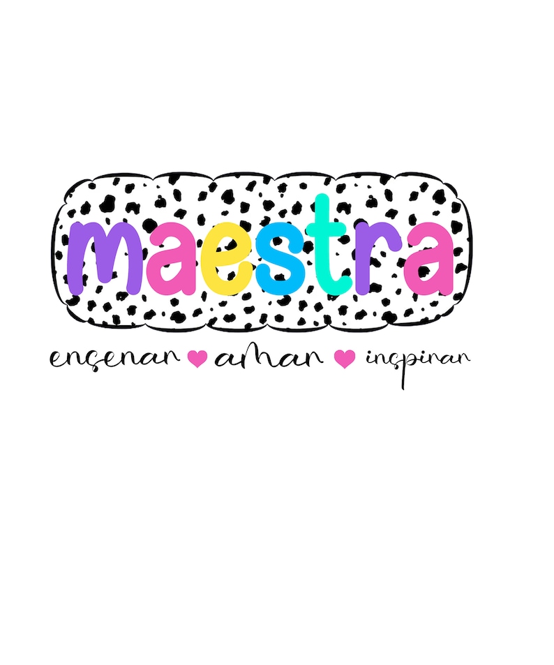 Maestra Word PNG, Spanish Teacher PNG, Maestra School PNG - Etsy