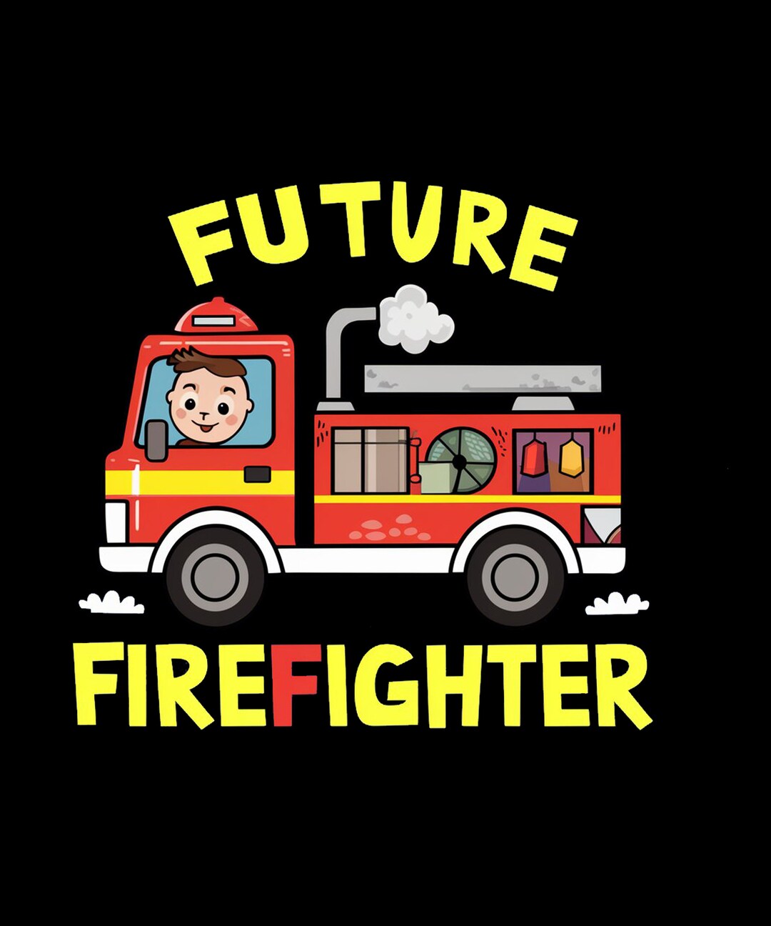 Future Firefighter PNG, Fireman Firefighting Boys Kids PNG - Etsy