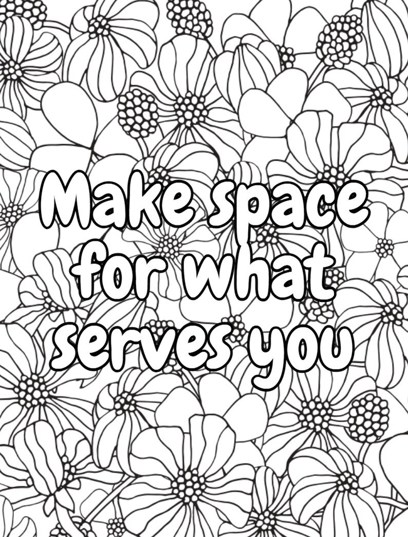 Inspirational Adult Coloring Book - Meditation, Relaxation, Empowerment ...