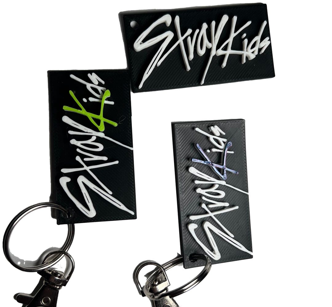 Stray Kids Logo Keyring Keychain Accessory K-pop - Etsy
