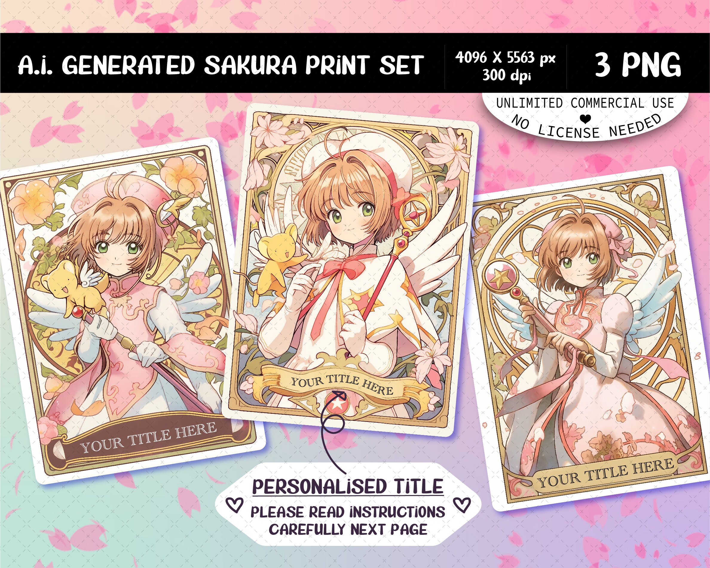 Cardcaptor Sakura Cards Printable