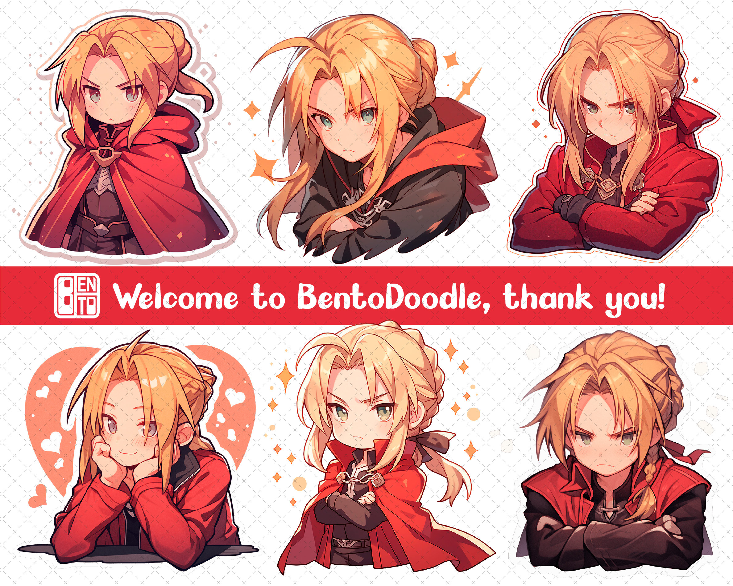 Fullmetal Alchemist Edward Elric Chibi