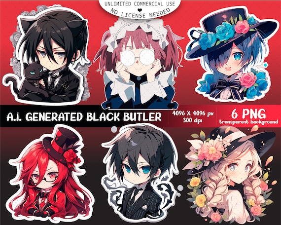 Black Butler Characters Chibi