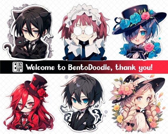 Black Butler Characters Chibi