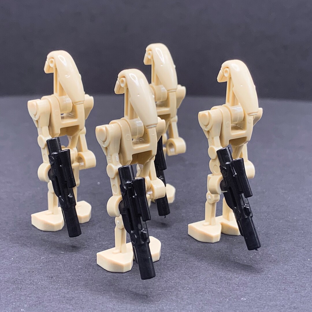 Star Wars B1 Battle Droid Construction Figure x4 - Etsy