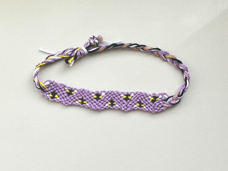 BUMBLEBEE COLLECTION: Friendship Bracelet Handwoven Embroidery Thread ...