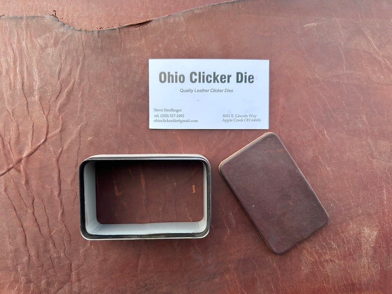Hat Patch Clicker Die Large Rectangle Leather Clicker Die Free Shipping - Etsy
