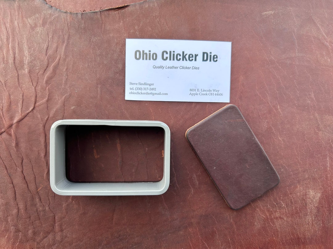 Hat Patch Clicker Die Large Rectangle Leather Clicker Die Free Shipping - Etsy