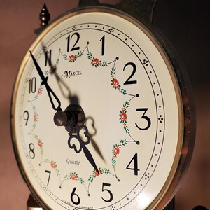 Vintage Marcel Dome Quartz Clock. Made in West Germany 1970s/1980s - Etsy