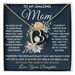 To My Amazing Mom I Love You Forever Love Necklace - Etsy