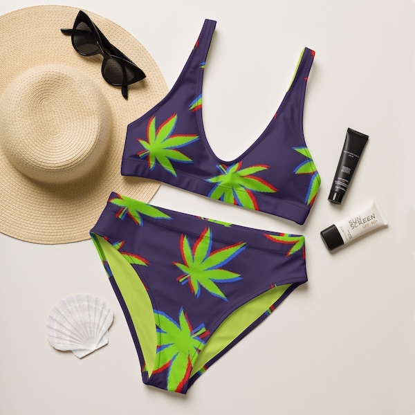Blue 420 Bikini - Etsy