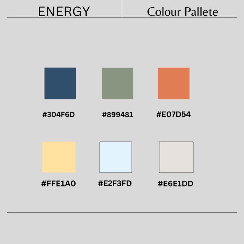 A Digital Color Palette for Eye-catching Designs - Etsy
