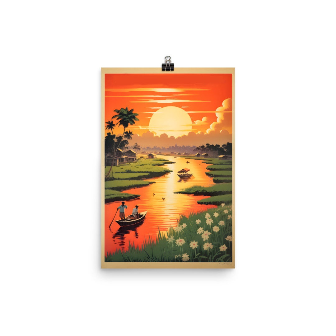 Bangladesh Poster - Etsy
